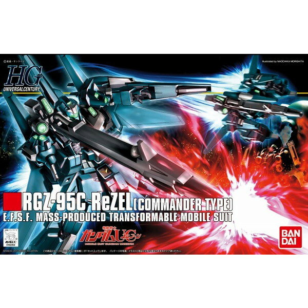 商品説明★ バンダイスピリッツ 1/144 HGUC リゼル(隊長機)(機動戦士ガンダムUC)です。★ リゼルに隊長機が登場!隊長機は、メガ・ビーム・ランチャーを装備!バックパックも大型になっており、カラーリングも隊長機仕様に!ボディの交換...