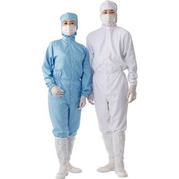 商品説明★ クリーンルーム用ウエアです。フード一体型のクリーンスーツです。汎用性の高い防塵服です。着脱が容易で衣服の管理が一点で済むのが利点です。★ 用途半導体・液晶パネル・電子部品・印刷・写真・通信・精密機器に。医薬品・バイオ・化学・包装...
