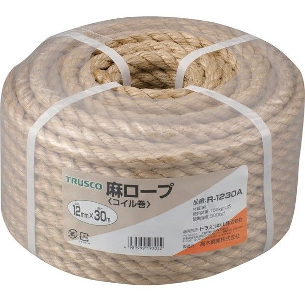 商品説明★ 天然素材なので腐食し、土に還元されます。強度があり、摩擦に強いです。★ 用途街路樹の結束。造園樹木の根巻き。★ 注意切断後の端面はセロテープ・ビニールテープ等でほつれを保護してください。スペック* 線径(mm): 12* 長さ(...