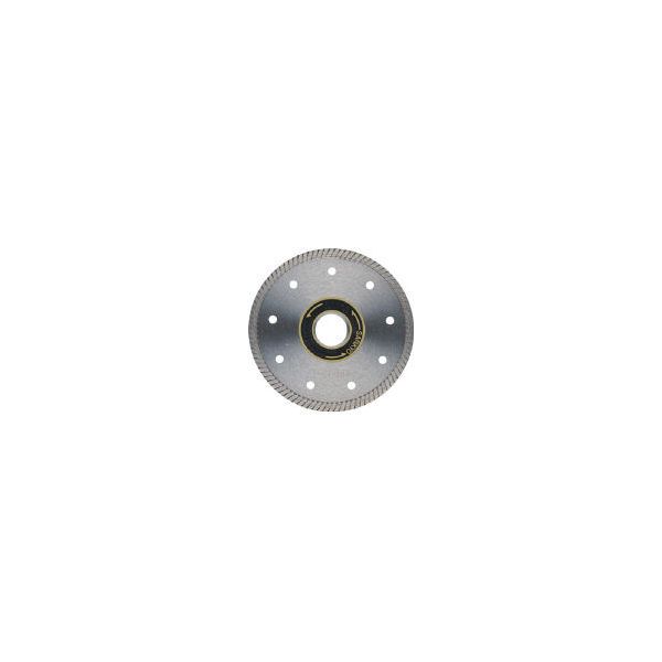 商品説明★ 薄刃(1mm)でチッピングを軽減しました。新型基板で放熱効果を促進し安定した切れ味を持続します。★ 用途磁器タイル、陶器タイル、硬質タイル全般の切断に。スペック* 外径(mm): 105* 刃厚(mm): 1.0* 穴径(mm)...