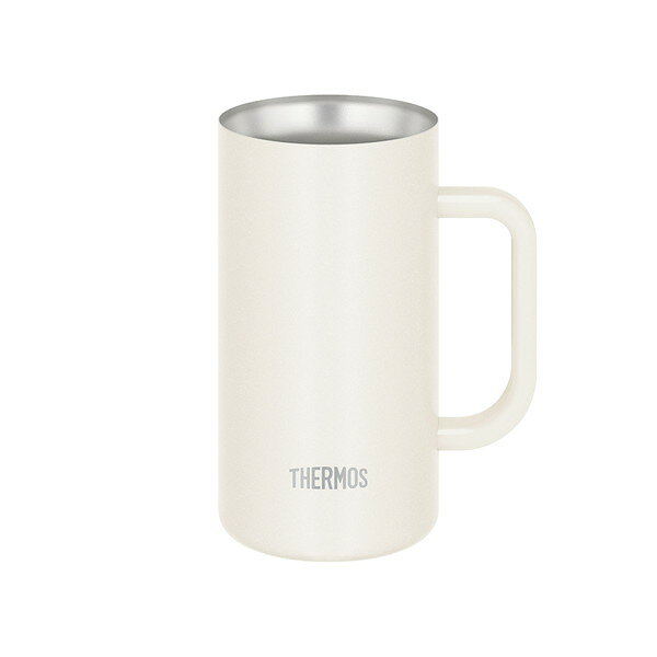商品説明★ ビールやハイボール、ソフトドリンクにも!大容量ジョッキタイプ★ 真空断熱構造だから冷たさキープ結露しにくく、氷が溶けにくい★ 氷を入れてたっぷり楽しめる丈夫なハンドル付き★ お手入れラクラク!使った後は軽くすすいで食洗機OK★ ...