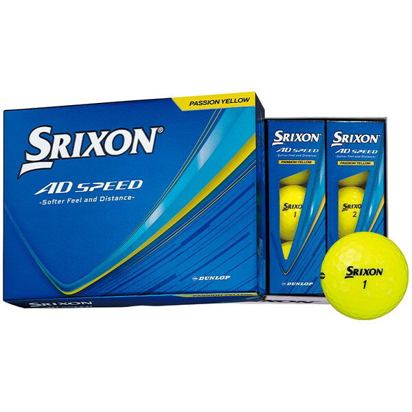 商品説明★ AD SPEEDで爽快なゴルフを!・AD SPEED史上最もやわらかく各ショットで心地よい打感を実現!さらにソフト化したアイオノマーカバー・やわらかいアイオノマーカバーによりアプローチで優れたスピン性能を発揮!さらにソフト化した...