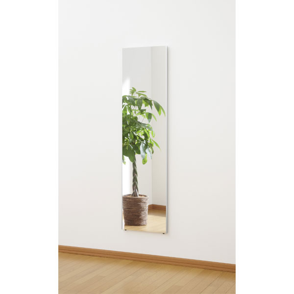 商品説明★ ガラスのように割れないので、とても安全。★ 取付工事不要。★ フックで簡単に設置できます。スペック* サイズ：縦156×横36×高さ5(cm)* 重量：2.0kg