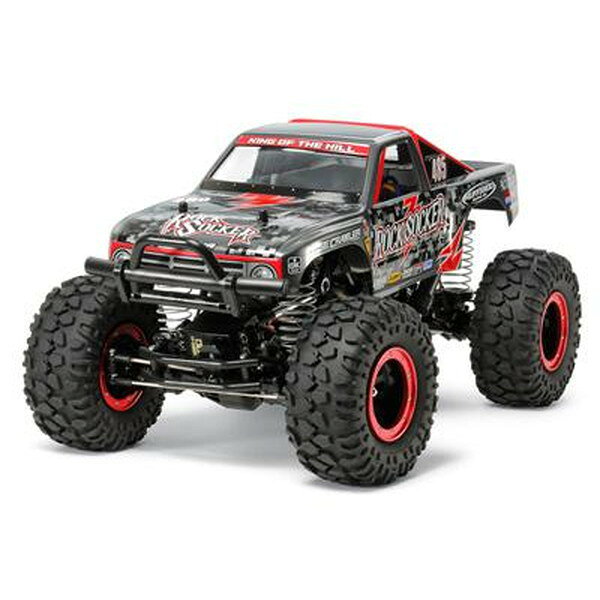 商品説明★ タミヤ 1/10 電動RCカー組立キット ロックソッカー(CR-01シャーシ)です。★ アメリカで人気上昇中の実車「ロックバギー」をイメージした4WDピックアップがRCで登場です。ロッククローリング性能と速さが求められる実車だけ...
