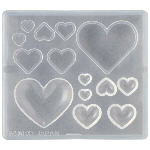 商品説明★ オリジナルのアクセサリーやキーホルダーなどの製作に大活躍のソフトモールドです。スペック* 商品サイズ：W90×D12×H80mm* 素材・材質：PP* 耐熱温度：70度、耐冷温度：-20度* 個装サイズ：12.6×9.5×1.7cm