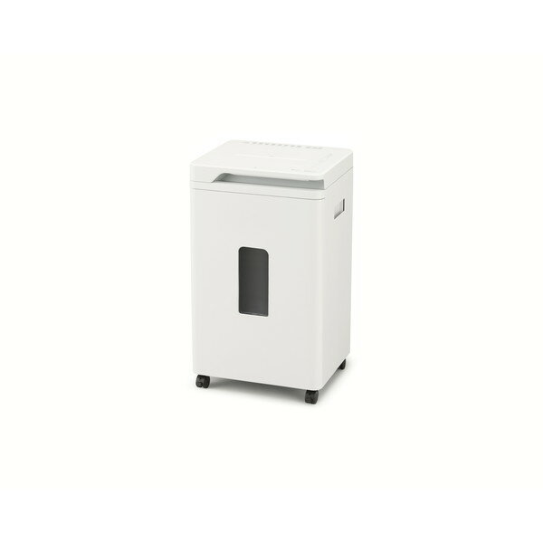 商品説明★ 細断くずの静電気を除電しダストボックスへの張り付き・ごみ捨て時の舞い上がりを抑制する除電クリーンシステム搭載です。★ 一度にコピー用紙400枚を自動細断可能で、音が気にならない静音設計(空転時45dB)のオートフィードシュレッダ...