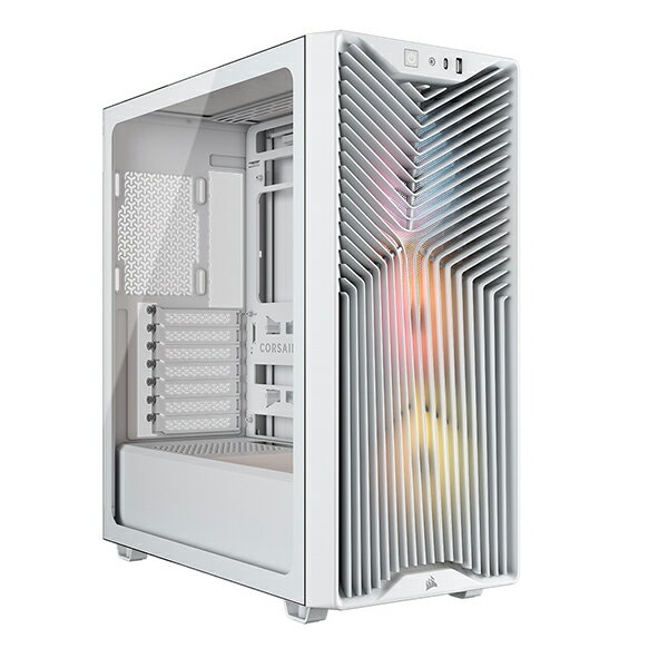 商品説明★ 3基のRS120 ARGBファン付属マザーボードによるPWM制御やRGBライティングのカスタマイズが可能で、静音冷却と鮮やかなRGBイルミネーションを両立します。★ GPU性能を引き出す角度付きファンマウントPSUシュラウド部に...
