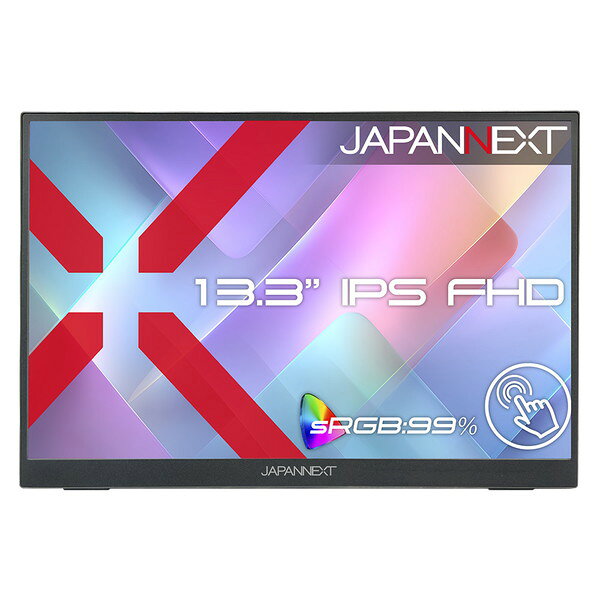 商品説明★ 13.3インチIPSタッチパネル搭載、フルHD(1920×1080)対応モバイルモニター。★ 視野角170°IPSパネル、最大輝度300cd/m2、sRGB:99%広色域で写真・動画編集に最適。★ 10点マルチタッチ対応で直感操...