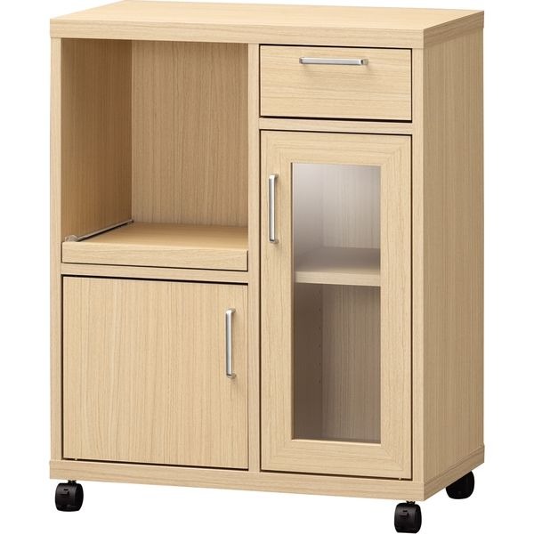 商品説明★ 一人暮らしにぴったりのオールインワン収納キッチン家電や食器類を一か所に収納できる、一人暮らしにぴったりのコンパクトなオールインワン収納です。★ 小物の収納に便利な引き出しカトラリーやキッチン小物の収納に便利な引き出し付きです。★...