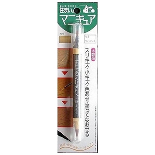 商品説明★ 木製品やフローリングのスリキズ、小キズ、色あせに最適です。床暖房OK!★ 筆ペン先仕様で、細いキズにもはみださず、ワンタッチできれいに着色、補修ができます。★ 床暖房のフローリングにも使用できます。スペック* サイズ(約)：W4...