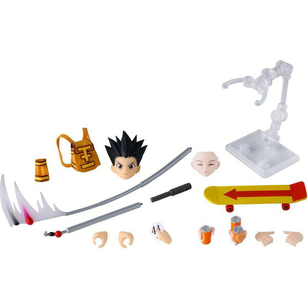 商品説明★ 「S.H.Figuarts ゴン」(別売)専用の釣り竿はエフェクト付きで振った際の動きを表現。★ ハンター試験編に登場する「ナンバープレート」を持った「S.H.Figuarts ゴン」(別売)専用の交換用手首パーツもセットに含ま...