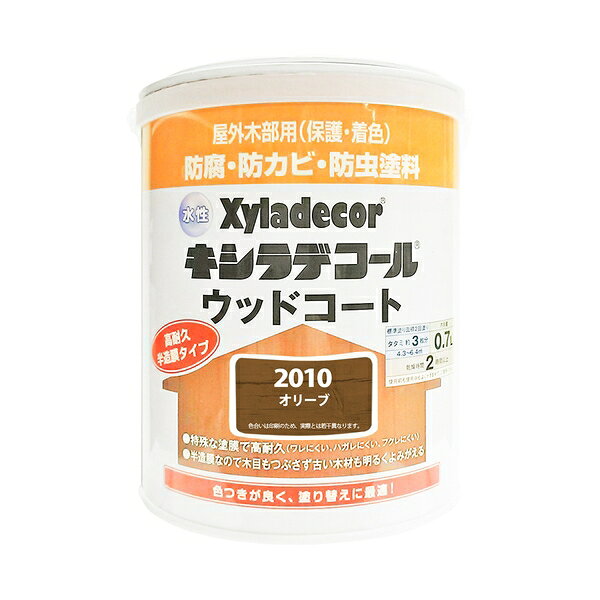商品説明★ 木材保護塗料のトップブランド「キシラデコール」の水性半造膜タイプ表面に膜を作り、着色する「造膜性能」と、内部に浸透し保護する「浸透性能」を兼ね備えた半造膜タイプ「柔軟性」「通気性」「密着性」に優れた塗膜が表面を保護。浸透した防虫...