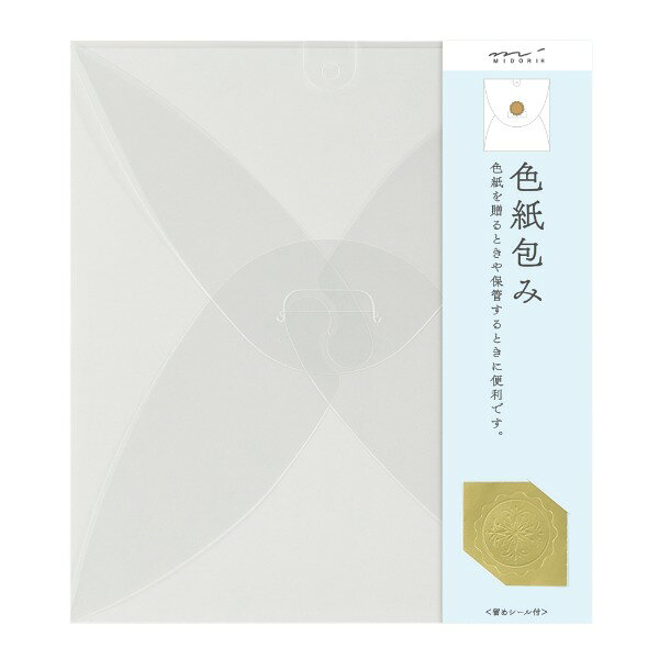 商品説明★ 普通サイズの色紙が入る、包みです。★ 透明なので、入れたままで飾れます。スペック* 材質：PP製