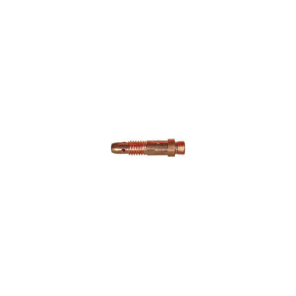 商品説明[用途]・TIG溶接用。スペック* 品名: TIG溶接コレットボディ* 適合電極径(mm): 2.4* TIG溶接 コレットボディ 2.4φ* 原産国: タイ* 質量: 15g