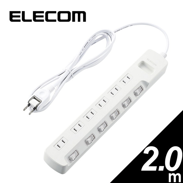 商品説明★ 接続機器ごとにON/OFFでき、待機電力を個別に節約できる個別スイッチが付いた省エネタップです。★ ACアダプタや大きめのプラグを接続してもスイッチに干渉しにくい、斜め配置のスイッチを採用しています。★ 差込口には耐熱性に優れた...