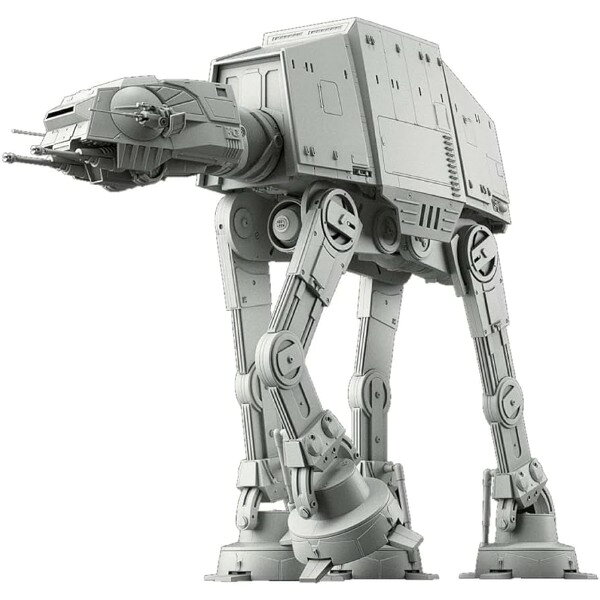 商品説明★ エピソード5「帝国の逆襲」に登場する四足歩行の輸送・戦闘車両、「AT-AT」が登場！！徹底したプロップ解析による細部までのディテール再現は勿論、可動についても拘り抜いた1/144スケールプラモデル。進軍シーンを再現するために、複...