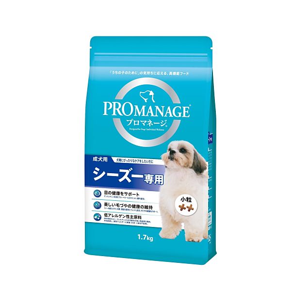 商品説明シーズーの犬種特徴にぴったりなケアを。「うちの子のために」の気持ちに応える、高機能フードです。スペック【分類】犬フード【原材料】とうもろこし、チキン、米、チキンエキス、コーングルテン、鶏脂、さとうもろこし、家禽類、シュガービートパル...