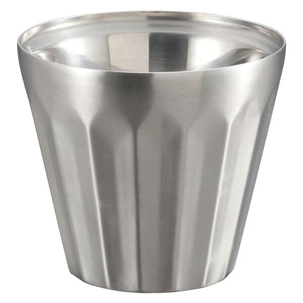 商品説明★ 真空二重構造★ 丈夫で衛生的なステンレス製★ 熱い飲み物でも外側が熱くならず持ちやすい★ 冷たい飲み物は結露しにくい仕様★ 内面は滑らかなミラー仕上げスペック* 製品サイズ(約)：外径78×高さ68mm* 容量(約)：150ml...