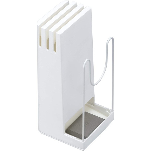 商品説明★ 珪藻土タブレット付きのキッチンストレージ。★ 洗い上がりの包丁や鍋フタの水滴を素早く吸収、速乾します。★ 吸水力抜群のkarariタブレットを使用し、水滴を素早く吸収し、気化させて放出します。★ サイドまである切り込みスリットで...