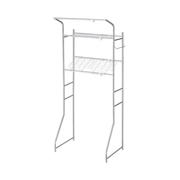 商品説明★ シンプルなデザインと色調でインテリアにフィット感有り★ 洗濯機周りに収納スペースが簡単に作れ、機能性もアップ★ 横幅が伸縮洗濯機に合わせてサイズ調整でき、コンパクトに設置可能。スペック* サイズ:幅680〜970×奥行530×高...