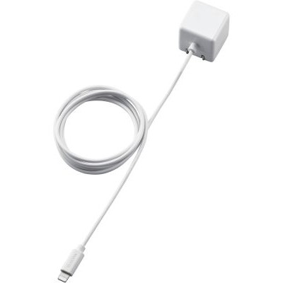 商品説明★ 家庭用コンセントからLightningコネクタ搭載のiPhoneやiPodを充電できるLightningケーブル一体型のAC充電器です。★ 携帯に便利なコンパクト設計のかわいいキューブ型デザインを採用しています。★ Lightn...