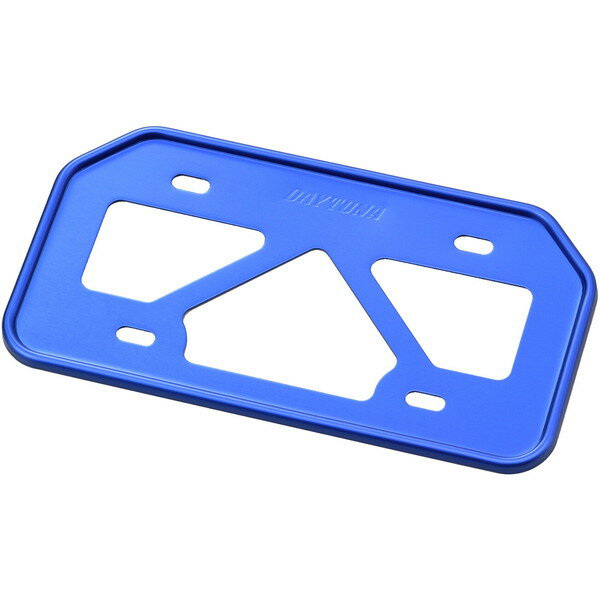 商品説明★ 振動によるナンバープレートのひび割れや破損を予防します。★ 1mm厚アルミ材を大胆に肉抜きすることで必要な強度を保ちつつ極限まで軽量化しました。★ 板厚が薄いのでフチのプレスラインもシャープになりスタイリッシュ。★ ナンバープレ...