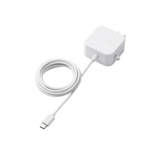商品説明★ 家庭用コンセントからスマートフォンやタブレットなどのUSB Type-C(USB-C)コネクタ搭載機器を充電できるAC充電器です。★ ケーブルクリップが付属し、煩雑になりがちなケーブルを本体に留めておけます。★ 家庭用コンセント...