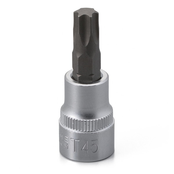 商品説明★ ヘクサロビュラ(トルクス)のソケット単品。★ 差込角3/8インチ(9.5mm)に対応。スペック* サイズ:T-45* 差込角:3/8インチ(9.5mm)* 長さ:48mm