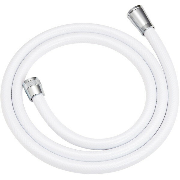 商品説明★ 交換用のシャワーホース★ シャワーヘッド側の金具が回転して、ホースのねじれを防ぐ★ 工具不要で簡単に取り付けできる★ シャワーヘッド側アダプターは、KVK・MYM用の2種類を付属★ 混合栓側アダプターは、TOTO(細ホース)(太...