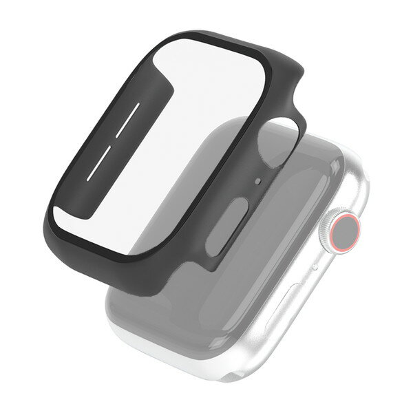 商品説明★ Apple Watch本体を、キズ、汚れから守るApple Watch SE、Series 6、5、4 [40mm]用フルカバーケースです。※1★ ポリカーボネート素材とガラスの2重構造で、Apple Watchの液晶部及び側面...