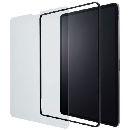 商品説明★ ガラス特有のなめらかな指滑りを実現するiPad Pro 12.9inch 第5世代 2021年モデル、iPad Pro 12.9inch 2020年春モデル、iPad Pro 12.9inch 2018年モデル用ガイドフレーム付...