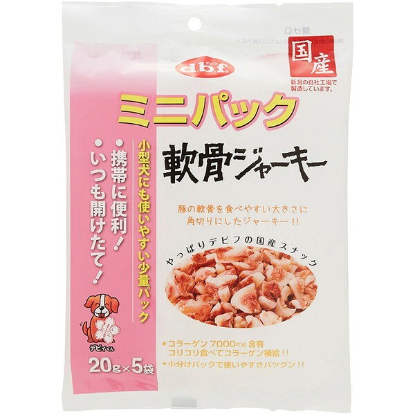 ご注文前にご確認ください※ 商品パッケージや仕様につきまして、予告なく変更されることがございます。※ 賞味期限表示がございます商品は、製造年月から表示期限までになります。商品説明★ 豚の軟骨を食べやすく角切りにした、嗜好性の良いジャーキーで...