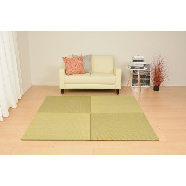 商品説明★ 床に並べるだけで簡単に畳のスペースが作れる「置き畳」です。軽量なので女性1人でも取り扱いがラクラク。★ ちょっとした隙間スペースを有効活用できるのでキッズ向けのプレイマットからシニアのお昼寝、お父さんお母さんのごろ寝スペースまで...