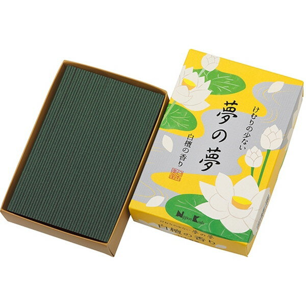 商品説明★ 「夢の夢」は、夢に見た一時の情景と大切な人に思いを馳せる心落ち着く香りをテーマにつくられたお線香です。★ 控えめで奥ゆかしい香りはお部屋に優しく広がり、清らかな心へいざないます。★ 遥か古代より希少と言われる白檀。古郷を想い心が...
