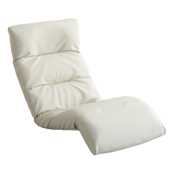 商品説明★ 背もたれ・首・膝下の3か所が14段階リクライニング♪★ Downタイプは膝下のバーツが床に向かって可動させることで、座面に程よい角度を生み出します！スペック* 商品サイズ：(約)幅53x奥行き87〜136x高さ12〜70cm(座...