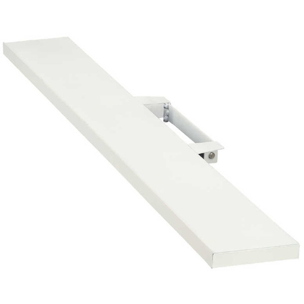 商品説明★ 充実のオプションで「広がる楽しさ」 思い通りの高さに設置するというこだわりを実現。 WALL専用棚板。スペック* 商品サイズ(cm)：118×21×4.5* 重量：約3.5kg* 耐荷重：約10kg* 材質：スチール(粉体塗装)