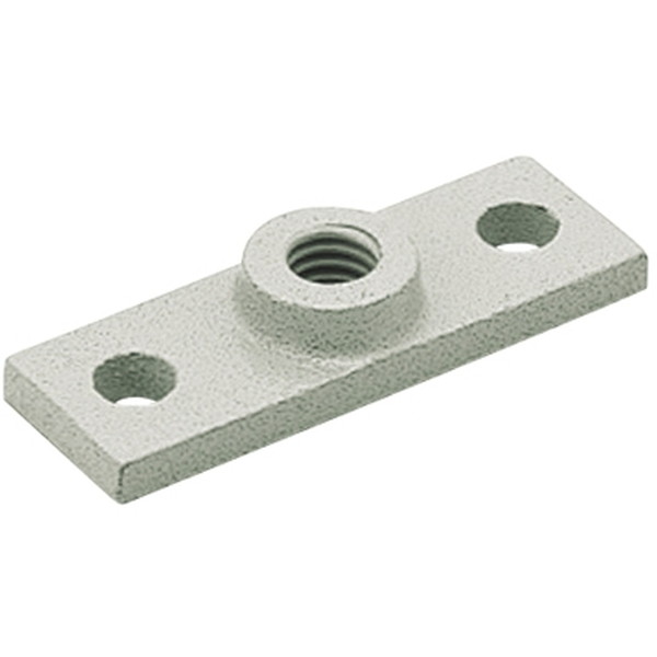 商品説明★ 鉄製の扉と車をつなぐための金具。スペック* 適用レール:2号* D(mm):56* C(mm):6* B(mm):25* E(mm):12* A(mm):75* F(インチ):W1/2* G(mm):8* 質量(g):100