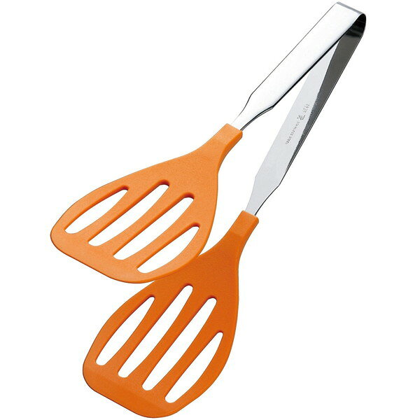 商品説明★ フライパンや器類を傷つけないナイロン樹脂製。★ フラットなハンドルは洗いやすく衛生的。スペック* カラー: オレンジ* 全長(mm): 250* 材質: 金属部: ステンレススチール 先端部: 66ナイロン、ガラス繊維(抗菌剤入...