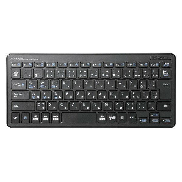 商品説明★ 一枚板のように美しい最薄部6.5mmのBluetooth(R)薄型ミニキーボードです。★ 省電力を実現するBluetooth(R)3.0 Class2規格に適合しており、Bluetooth(R)に対応したパソコンやタブレットであ...