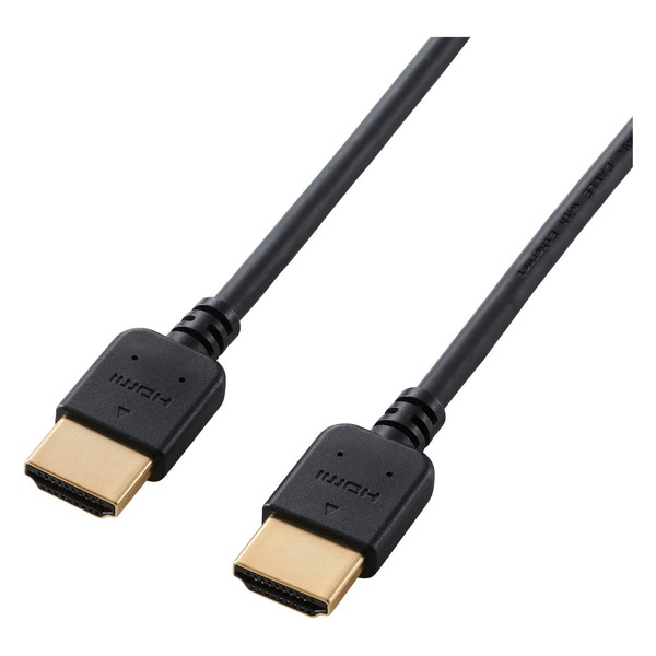 商品説明★ 4K2K、3DフルHDに対応した、HIGH SPEED with Ethernet認証済みのイーサネット対応HIGH SPEED HDMIケーブル(カテゴリー2)です。★ 配線時に取り回しがしやすく、束ねてもクセが残りにくい、や...