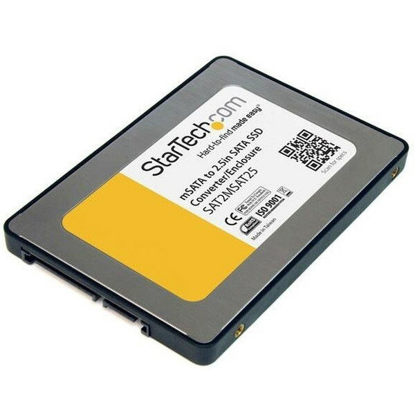商品説明★ mSATA(Mini SATA) mini-SSDを標準型2.5インチSATA SSDに変換するアダプタケース。2.5インチSATAドライブが使用できる場所ならどこでもMini SATAを使用することができます。SATA 3.0...