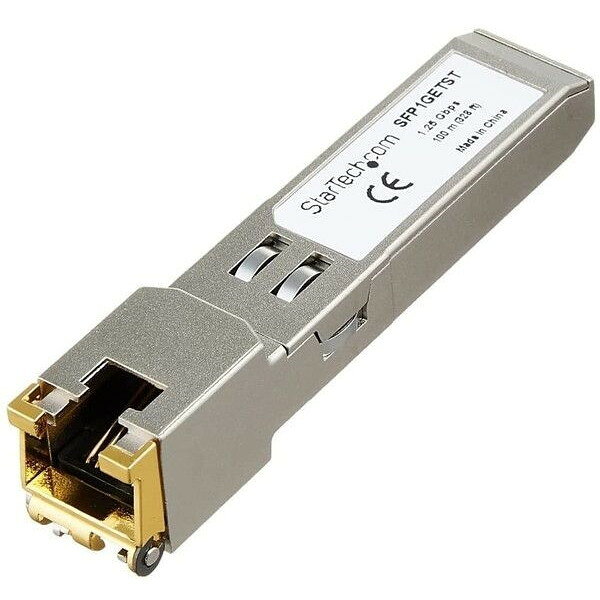 商品説明★ Juniper製SFP-1GE-Tと100%互換Juniper製スイッチ/ルーターでの使用を想定した設計と検証により、安定した1GbE接続機能を提供★ 技術仕様1000BASE-T | 1Gbps | 銅線 | RJ-45コネク...