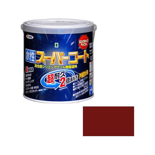 商品説明★ 超耐久 超多用途 2倍長持ち!!次世代塗料 フッ素樹脂配合水性シリコンアクリルペイントスペック* 容量: 0.7L* カラー: ブリックレッド* 重量: 1000g