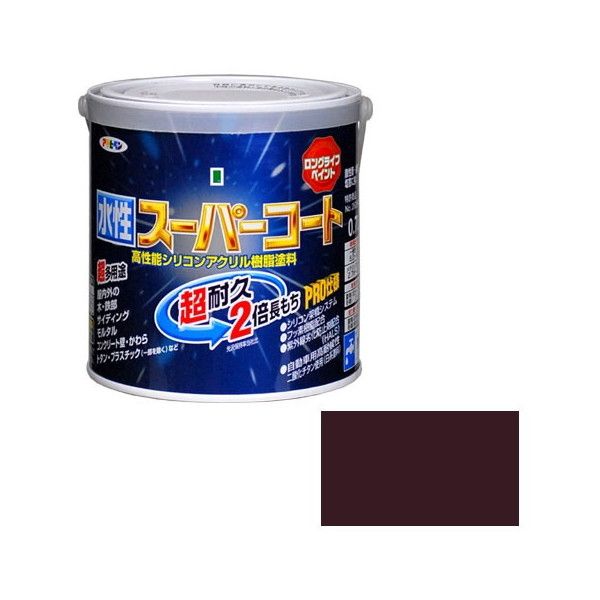 商品説明★ 超耐久 超多用途 2倍長持ち!!次世代塗料 フッ素樹脂配合水性シリコンアクリルペイントスペック* 容量: 0.7L* カラー: チョコレート* 重量: 1000g