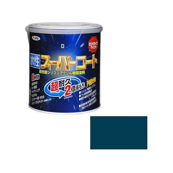 商品説明★ 超耐久 超多用途 2倍長持ち!!次世代塗料 フッ素樹脂配合水性シリコンアクリルペイントスペック* 容量: 1.6L* カラー: オーシャンブルー* 重量: 2400g