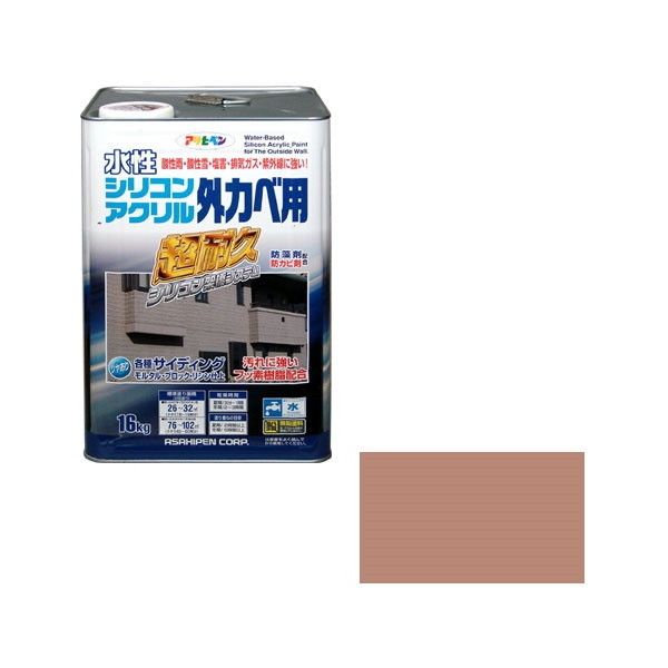 商品説明★ 超耐久!酸性雨・酸性雪・塩害・排気ガス・紫外線に強い 2回塗り ツヤあり 防藻剤・防カビ剤 配合スペック* 容量: 16kg* カラー: ソフトオーカー* 重量: 16500g