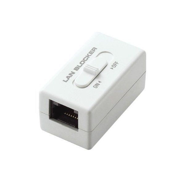 商品説明★ データ通信をオン/オフできるRJ-45延長コネクタイーサネット上のデータ通信をオン/オフできるボタンを装備し通信遮断機能の付いたRJ-45中継コネクタです。席を離れるとき、外出するとき、パソコンを使用しないときなどにデータ通信を...