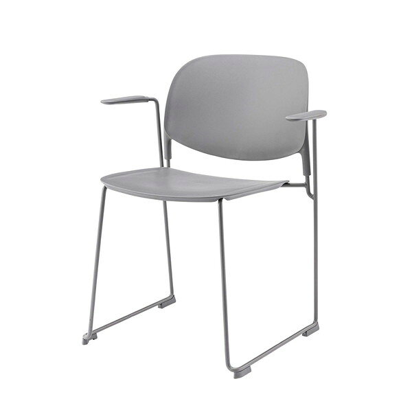 商品説明* サイズ(cm)：W66×D56×H78.5×SH45.5* 素材：スチール(粉体塗装)、ポリプロピレン* 静的耐荷重：80kg* 商品重量：7.5kg* 完成品* 原産地：中国