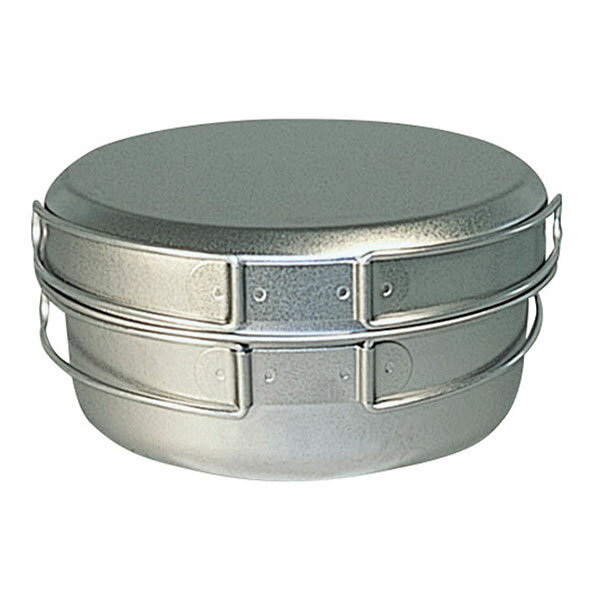 商品説明★ 使い勝手の良く、軽量で耐久性抜群なクッカーです。スペック* 材質：チタニウム* サイズ：本体/138×64mm(容量780ml)、フライパン/145×28mm(容量320ml)* 重量：135g* 新潟・三条製