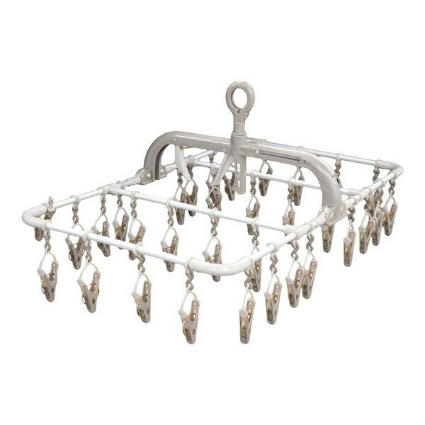 商品説明★ ピンチがからみにくく洗濯物は引っ張って取り入れることが出来ます★ 内蔵フックを使えばドアや鴨居に掛けられ室内干しに最適★ 横からも下からもグリップ操作が出来るので高い所も無理なく掛けられます★ ピンチが移動できるので洗濯物の大き...